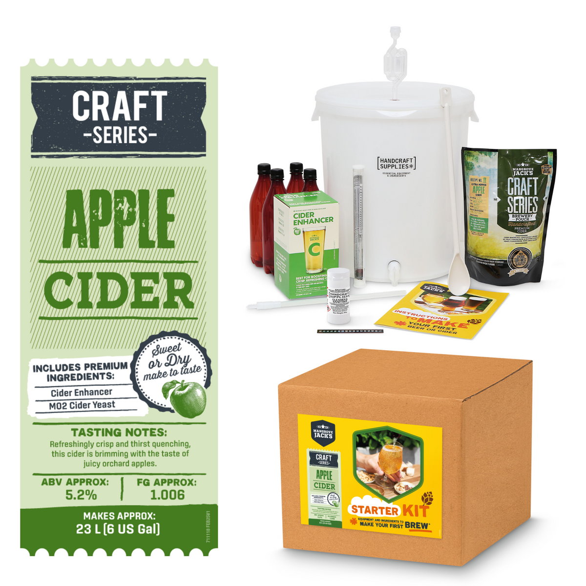 Mangrove Jack's Cider Starter Brewery Kit